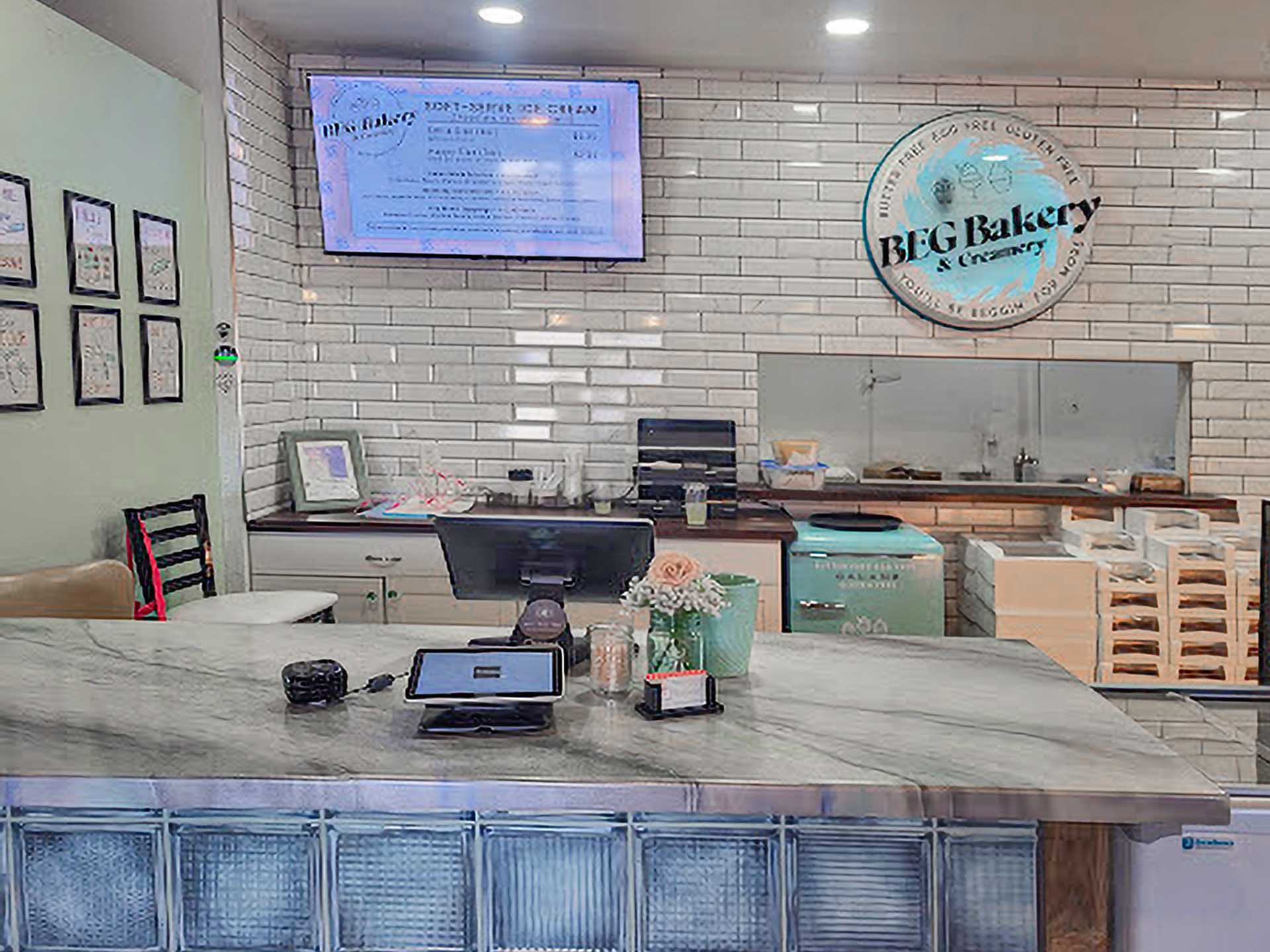 Bakery Counter as Classic Marble - East Houston