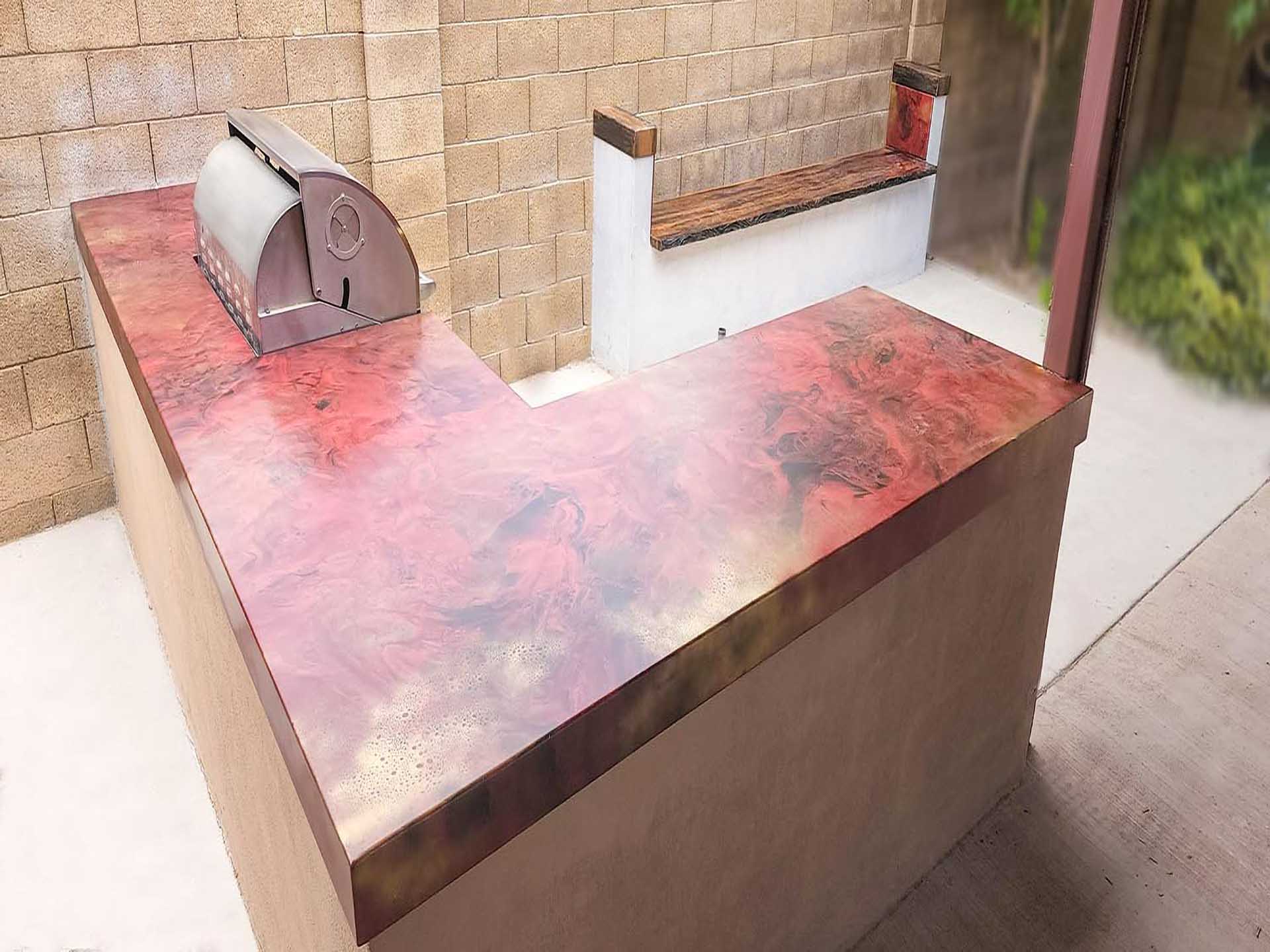 Outdoor Custom Color BBQ - East Houston